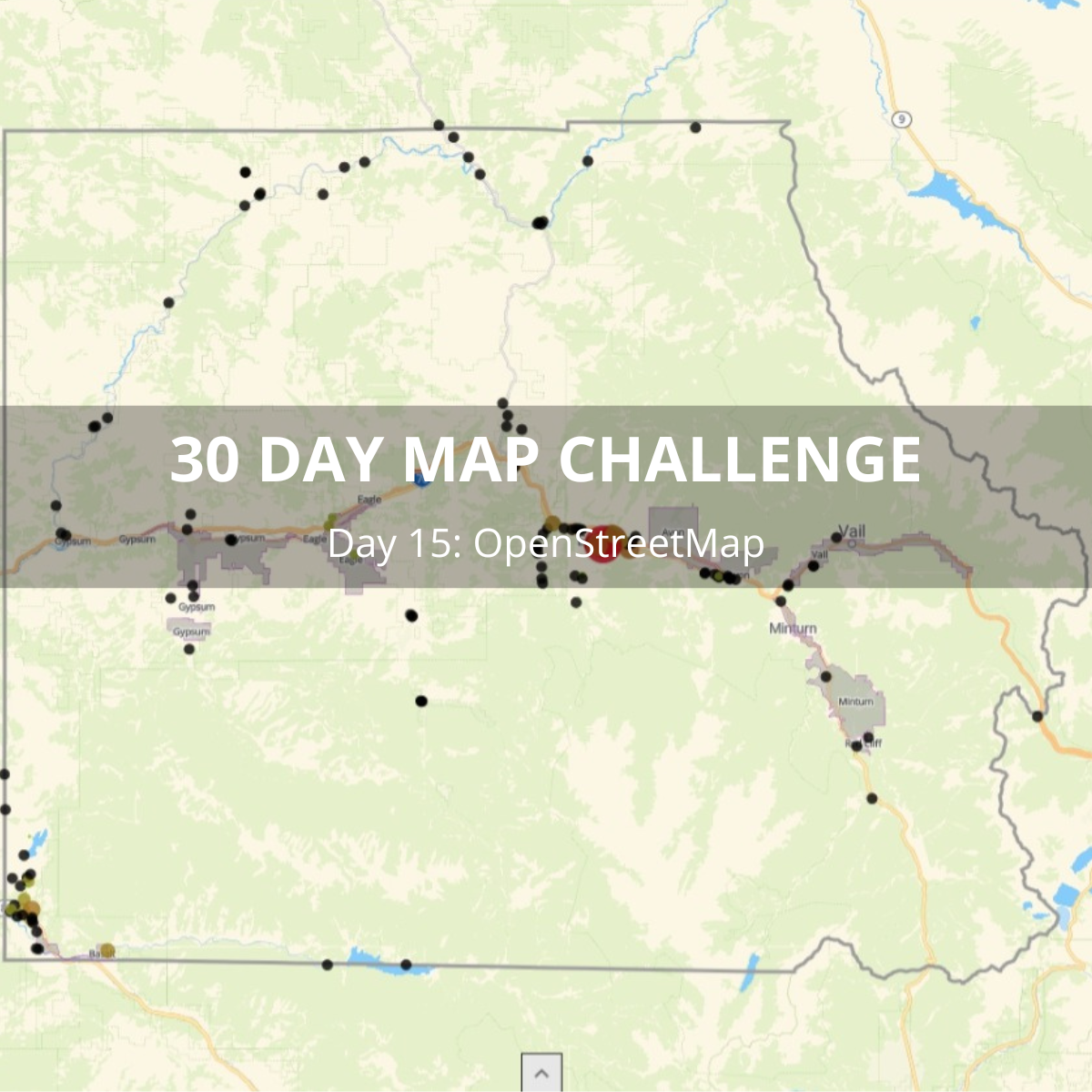 #30daymapchallenge Day 15: OpenStreetMap